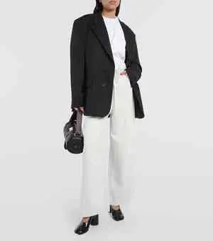 MAISON MARGIELA Ruffled Cotton Jersey Top