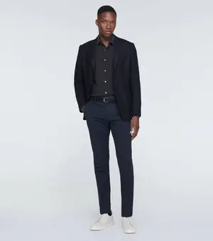 Zegna Single-breasted Wool Blazer