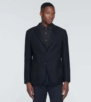 Zegna Single-breasted Wool Blazer