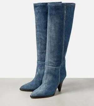 Isabel Marant Ririo Knee-high Boots - Blue