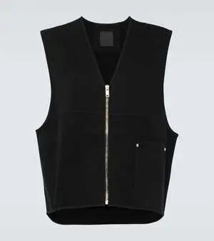 Givenchy Zip Up Vests For Men