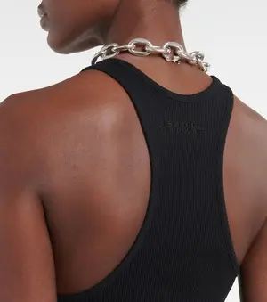 Isabel Marant Étoile Ribbed Cotton Tank Top
