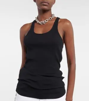Isabel Marant Étoile Ribbed Cotton Tank Top