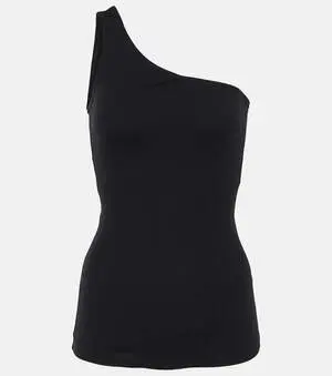 Isabel Marant Étoile One-shoulder Cotton Tank Top - Black