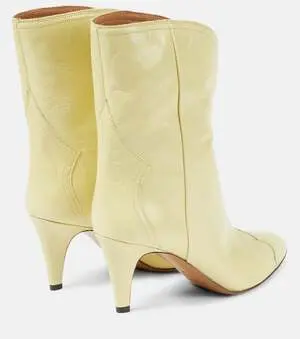Isabel Marant Dytho Leather Ankle Boots
