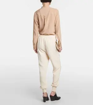 Stella McCartney Jersey Sweatpants - White