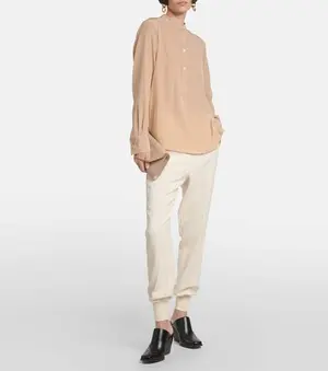 Stella McCartney Jersey Sweatpants - White