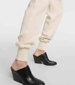 Stella McCartney Jersey Sweatpants - White