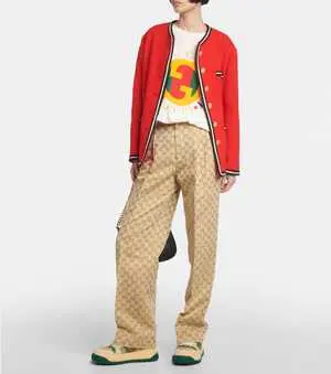 Gucci Screener Leather Sneakers