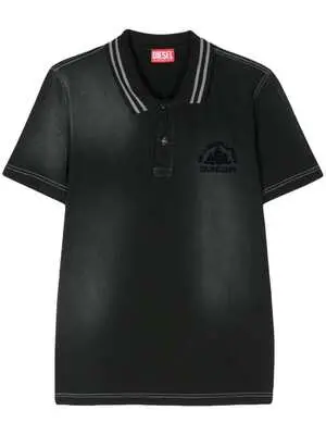 DIESEL® T-smid Cotton Polo Shirt