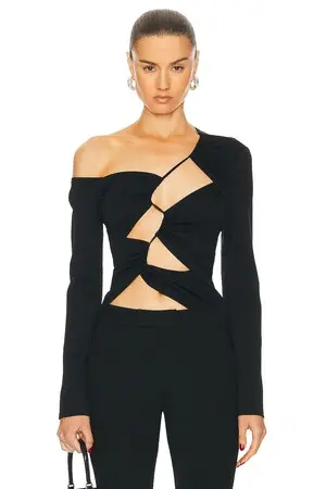 SID NEIGUM Centre Tension Cutout Top