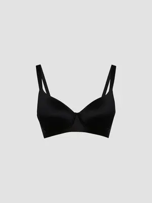 Wolford Sheer Touch Soft Cup Bra - Black