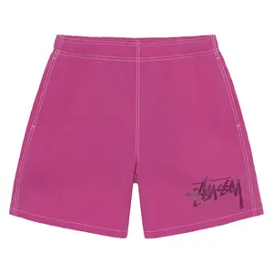 StÜssy X Our Legacy Work Shop Water Short 'magenta - Pink