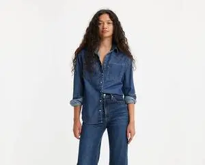 LEVI'S Teodora Western Chambray Shirt