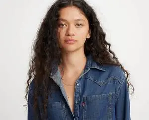 LEVI'S Teodora Western Chambray Shirt