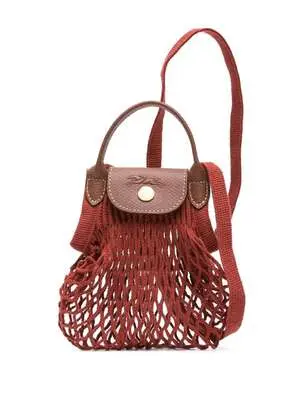 Longchamp Le Pliage Filet Mesh Mini Bag