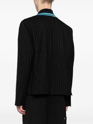 BOTTER Striped Knit-collar Jacket
