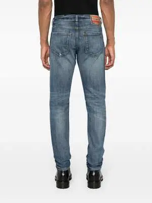 DIESEL® D-strukt Mid-rise Slim-fit Jeans - Blue