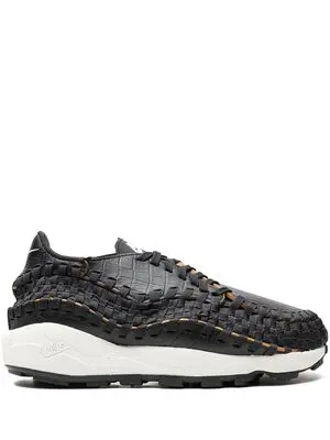 Nike Air Footscape Woven Premium Sneakers - Black