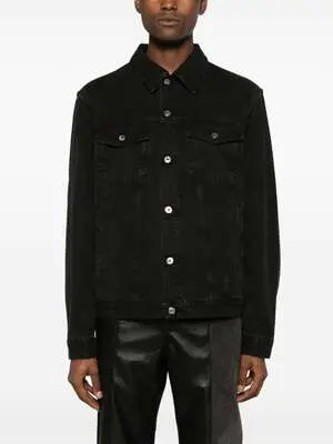 Off-White Logo-embroidered Denim Jacket
