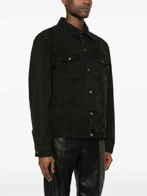 Off-White Logo-embroidered Denim Jacket