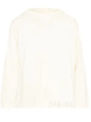 MAISON MARGIELA Cotton Sweatshirt With Hand-drawn Logo