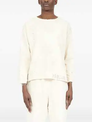 MAISON MARGIELA Cotton Sweatshirt With Hand-drawn Logo