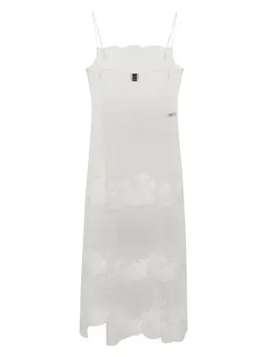 Carine Gilson Lace-appliqué Maxi Dress