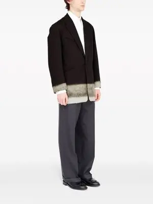 MAISON MARGIELA Pendleton Pinstripe Blazer