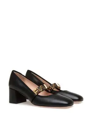 Bally Spell 55mm Leather Pumps