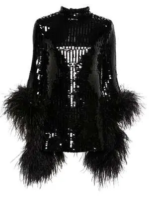 TALLER MARMO Del Rio Disco Mini Dress - Black