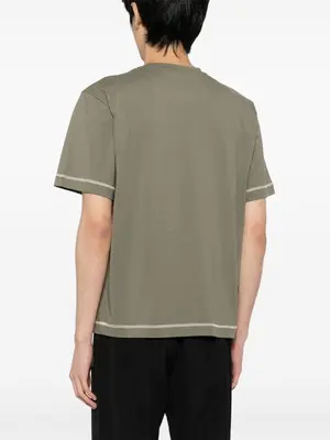 CRAIG GREEN Flatlock Stripe T-shirt - Green
