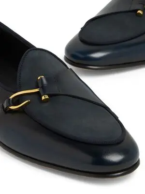 EDHEN MILANO Comporta Leather Loafers