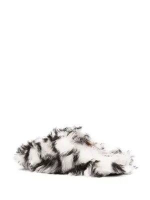 Marni Fussbet Sabot Slippers - White