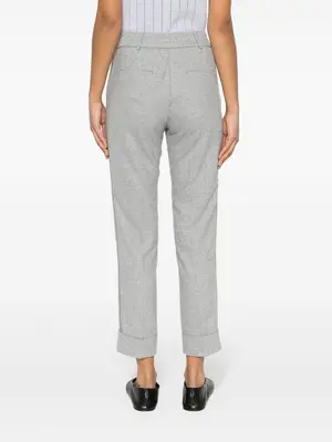 Peserico Bead-embellished Cropped Trousers