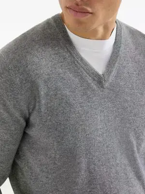 Brunello Cucinelli V-neck Sweater - Grey