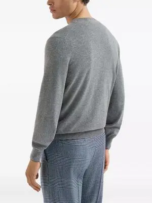 Brunello Cucinelli V-neck Sweater - Grey