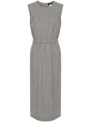 Fabiana Filippi Contrast Stitching Day Dresses