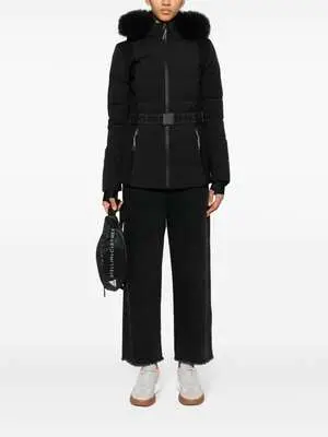 YVES SALOMON Colourblock Puffer Jacket
