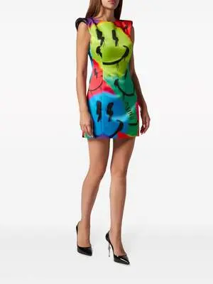 Philipp Plein Graphic-print Mini Dress