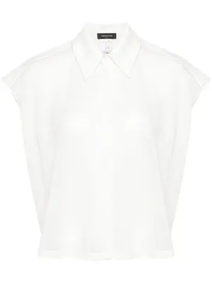 Fabiana Filippi Curved Hem Shirts For Women