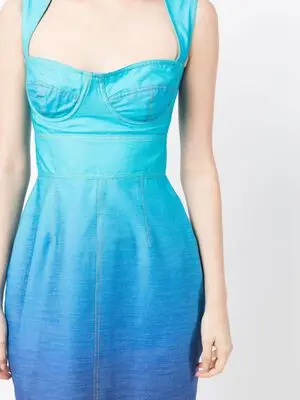 BAMBAH Gradient-effect Mini Dress