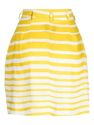 BAMBAH Sicily Striped Mini Skirt
