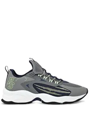 PLEIN SPORT Lo-top Logo-print Sneakers - Grey