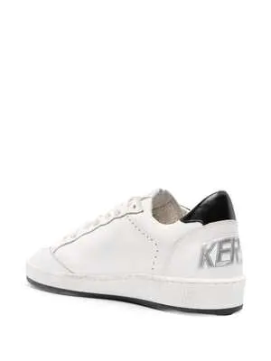 GOLDEN GOOSE Ball Star Leather Sneakers - White