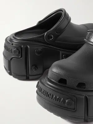 Balenciaga Rubber Platform Sandals
