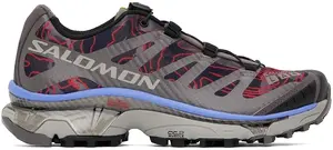 SALOMON Salomon XT-4 OG Topography Sneakers - Black/plumkitten/blu