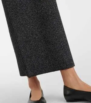 TOTEME Off-shoulder Knit Maxi Dress