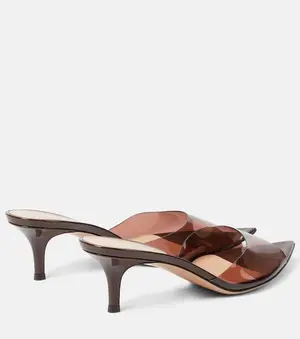GIANVITO ROSSI Elle 55 Mules - Brown