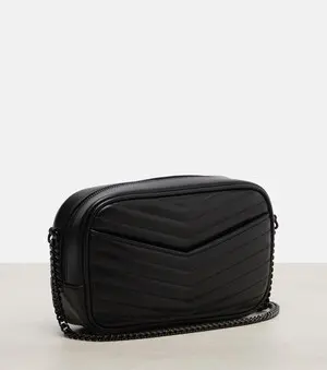 Saint Laurent Lou Mini Leather Shoulder Bag